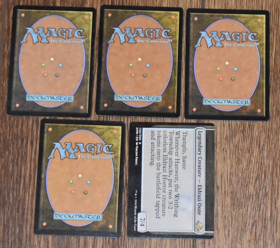 MTG 5 Red Rare Hanweir Garrison Abbot of Keral Keep Ash Zealot Zealous ...