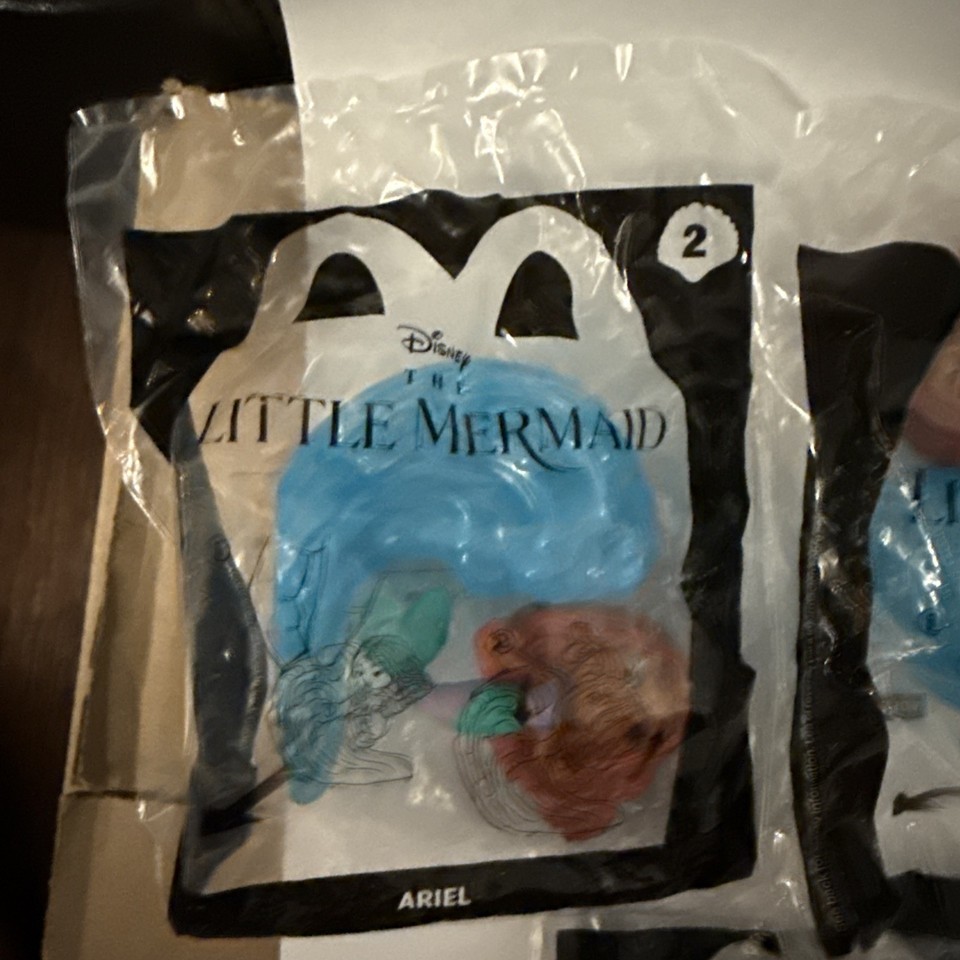Lot of McDonald’s Toys: Disney’s The Little Mermaid 2023 Live Action ...