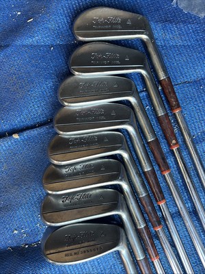 Spalding Registered Top Flite Tournament Model Iron Set 2-9 Right Steel ...