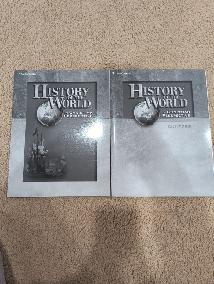 History Of The World A Beka Test Book And Quizzes | eBay