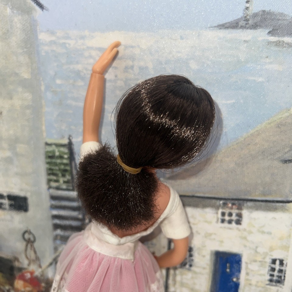 Vintage Pedigree 1970s Active Double Cup Waist Brunette Ballerina Sindy ...