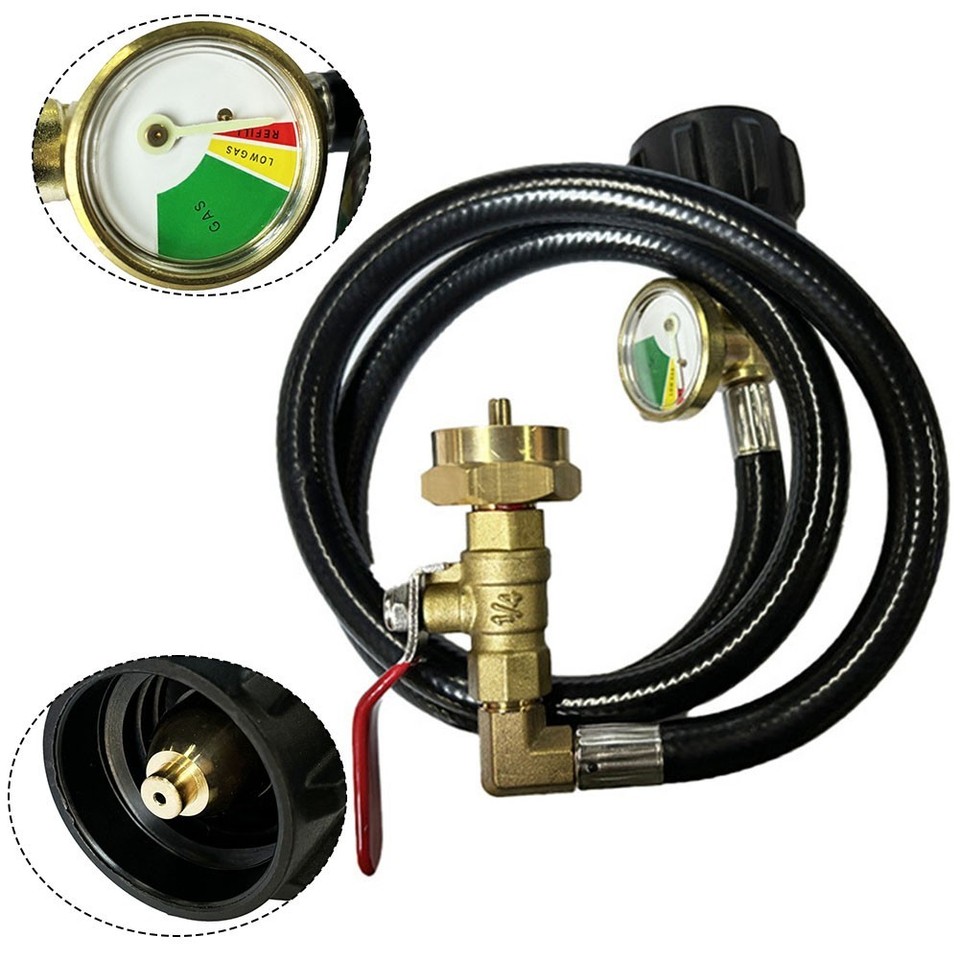 Camping Outdoor Activities Propane Adapter Hose Versatile Compatibility ...
