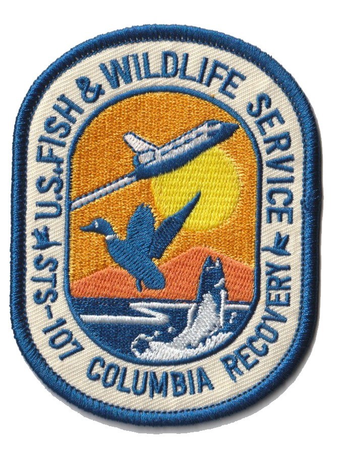 STS-107 NASA space shuttle Columbia US Fish & Wildlife Service recovery ...