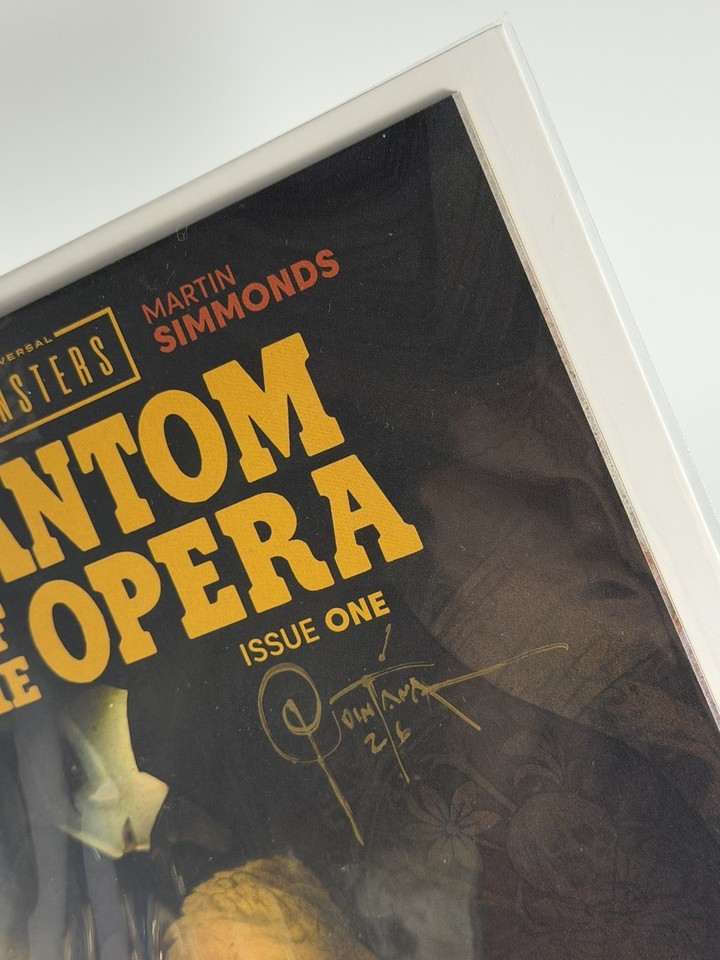 PHANTOM OF THE OPERA #1 Signed Dan Quintana (Ltd 100) w/COA/post card ...
