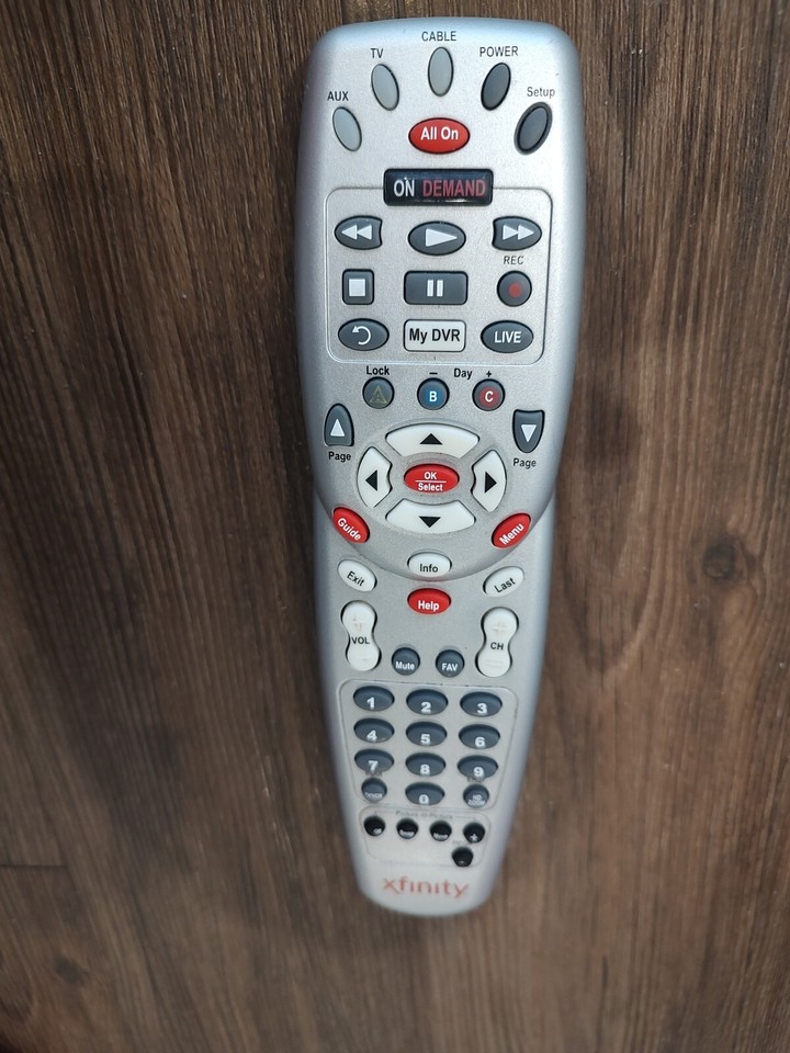 Xfinity Comcast Custom DVR 3 Device Remote AW001 | eBay