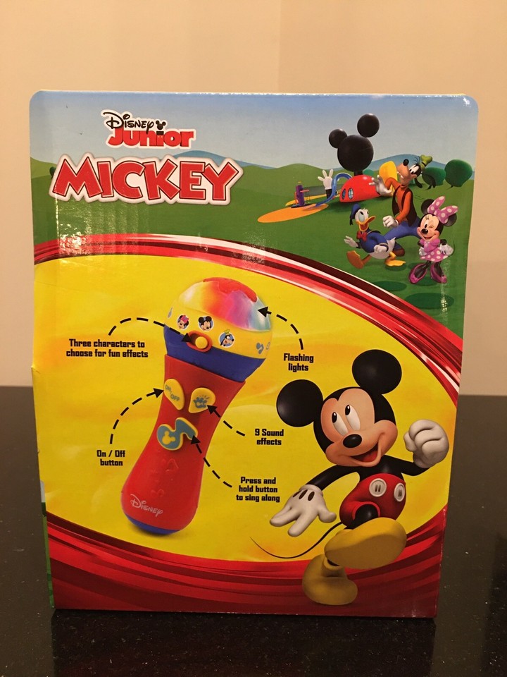 Disney Mickey Mouse Microphone My First Microphone Sing Along New 12m ...