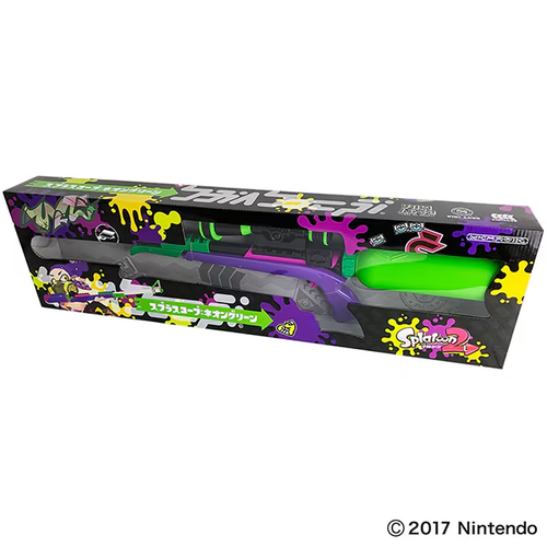 Water Gun Water Play Splatoon 2 Splash Scope Neon Green NEW GIFT JAPAN ...