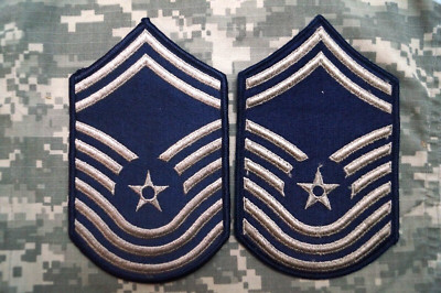 Military Patch USAF Dress Color Pre-'97 Chief Master Sergeant/CMSgt ...
