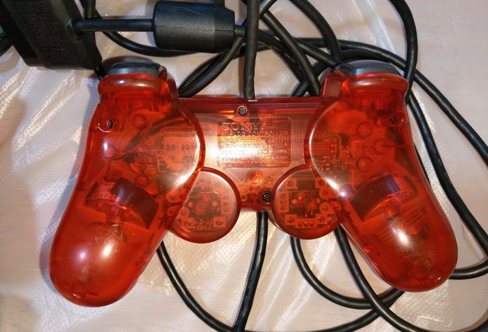 Sony PlayStation 2 DualShock 2 Analog Controller Crimson Red | eBay