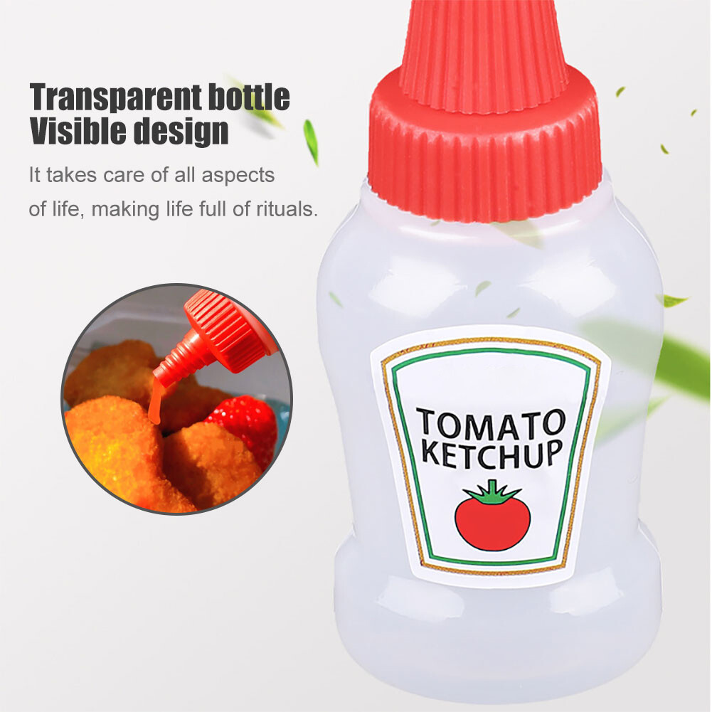 Mini Portable Seasoning Box Sauce Spices Ketchup Salt Jar Container ...