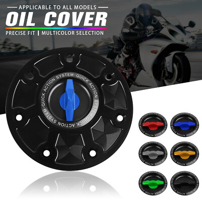 Keyless Fuel Gas Tank Cap Cover For DUKE 390/RC 390 17-18 RC 390 R 125 ...