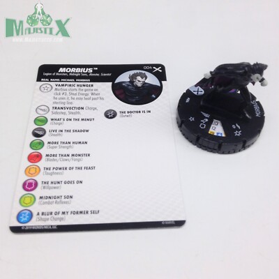 Heroclix Earth X set Morbius #004 Common figure w/card! | eBay