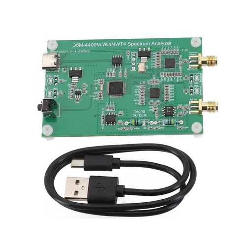 USB Spectrum Analyzer Module Signal Source 35 4400M RF Frequency ...