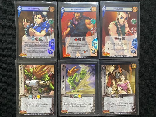 UFS Universal Fighting System Street Fighter x6 Card Promo Lot | eBay