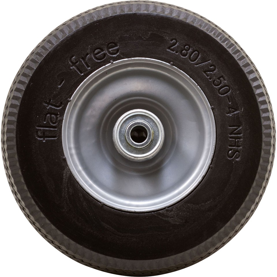 Marathon Tires Flat-Free Hand Truck Tire, 1/2in. Bore, 2.80/2.50-4in ...