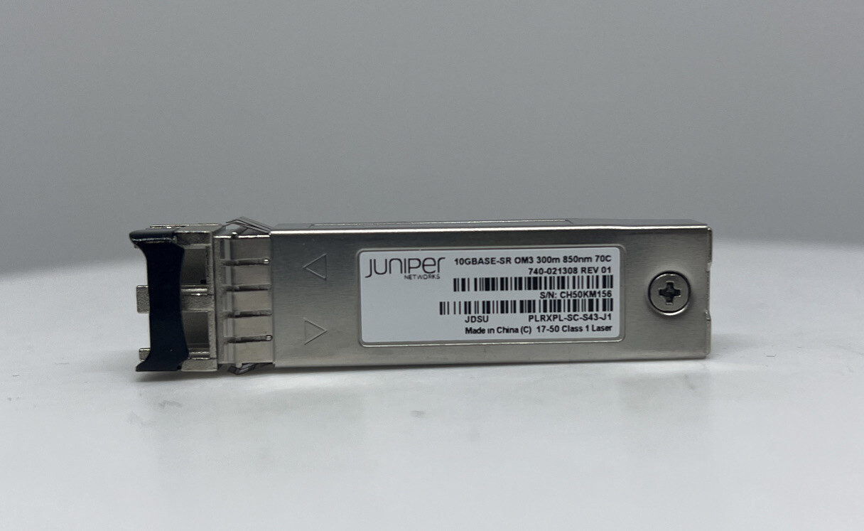 Juniper 740-021308 10GBASE-SR JDSU PLRXPL-SC-S43-J1 SFP+ Transceiver | eBay
