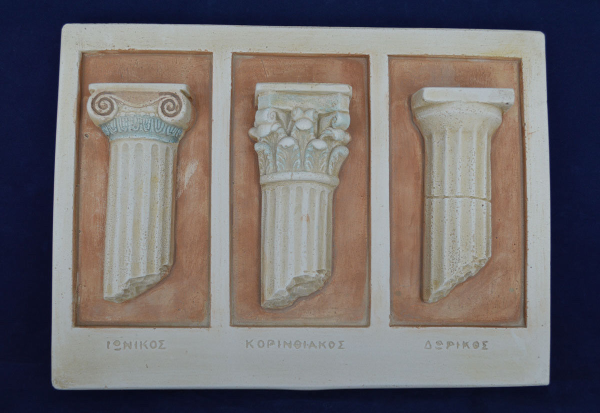 Greek Corinthian Pillars Doric Ionic And Corinthian Columns: The