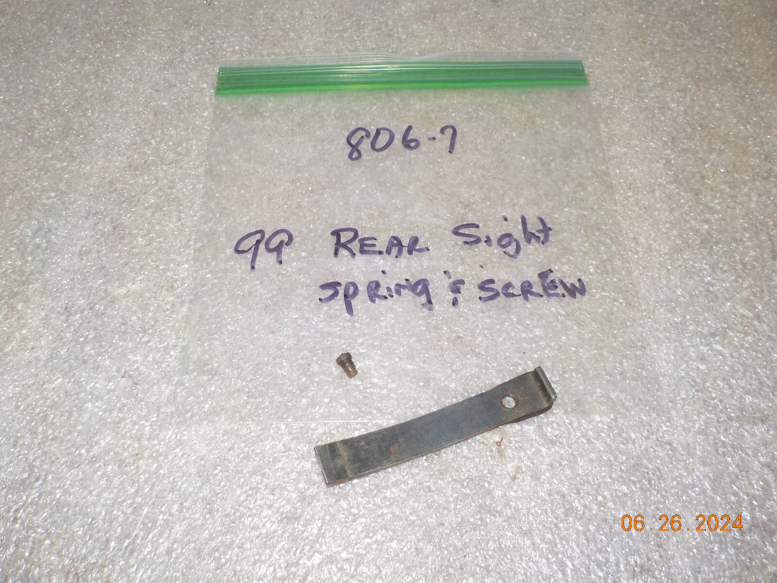 ORIGINAL JAPANESE ARISAKA TYPE 99 REAR SIGHT SPRING | eBay