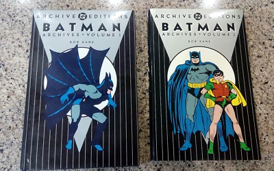 Batman Archive DC Editions Vol. 1-2 Set! Excellent condition! | eBay