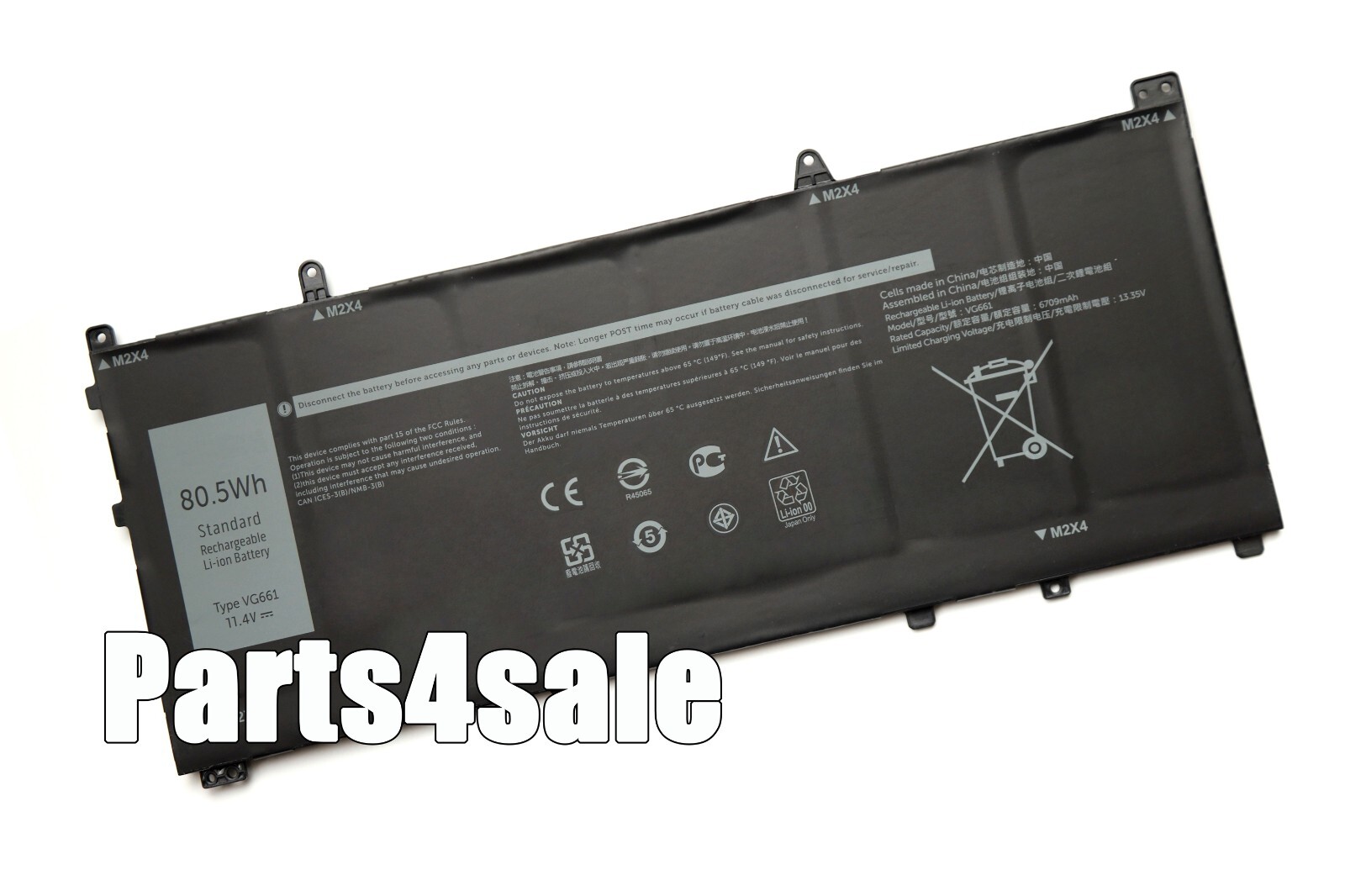 VG661 New 11.4V 80.5Wh Laptop Battery For Alienware X14 R1 R2 Series | eBay