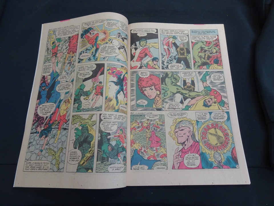 Orig DC Comic "The New Teen Titans # 3 - Enter The Fearsome Five" 1981 ...