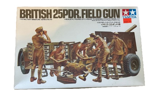Tamiya British 25PDR Field Gun Model Kit 1/35 | eBay Australia