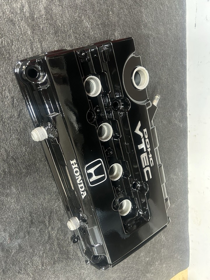 Honda GSR B18C1 valve cover B16 VTEC engine B18C B16A2 OEM B17- GLOSS ...
