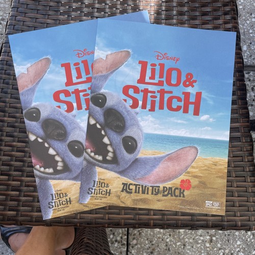 Lilo & Stitch Activity Pack booklet Disney Springs 2025 | eBay