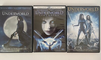 Underworld DVDs Set of 1-3( Underworld, Underworld Evolution ...