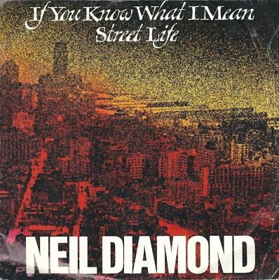 Record 45 RPM Neil Diamond - If You Know What I Mean Street Life | eBay