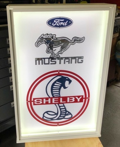 Ford Mustang Shelby Display Light Box | eBay Australia