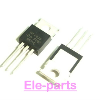 50 PCS IRF4905 TO-220 F4905 IRF4905PBF P-Channel Mosfet Transistor Chip ...