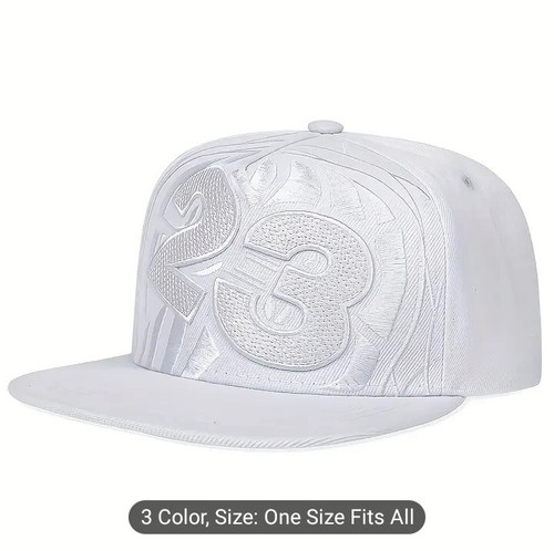23 BASKETBALL EMBROIDERED HAT CAP SPORTS FLAT BRIM HIP HOP CLUB STUDIO ...