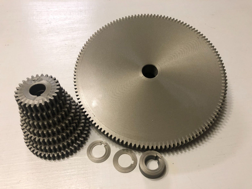 SOUTH BEND 9A/10K METAL LATHE, METRIC 100/127T TRANSPOSING 7 GEAR SET ...