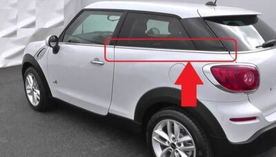 MINI NEW GENUINE PACEMAN R61 REAR WINDOW STRIP WEATHERSTRIP LEFT N/S ...