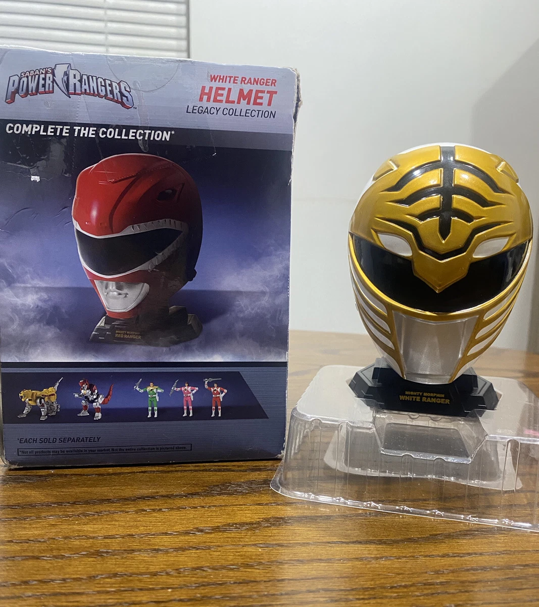 Mighty Morphin Power Rangers White Ranger Helmet