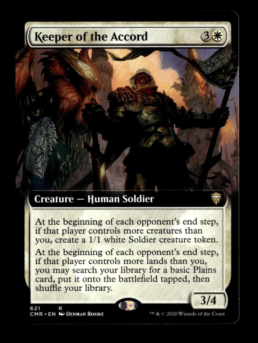 MTG -Keeper of the Accord Extended Art - Commander Legends - NM | eBay