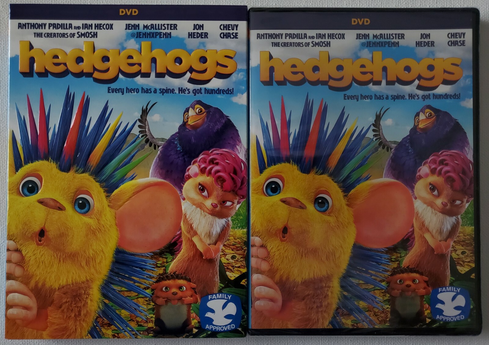 NEW HEDGEHOGS DVD 1 DISC SET + SLIPCOVER SLEEVE FREE SHIPPING ...
