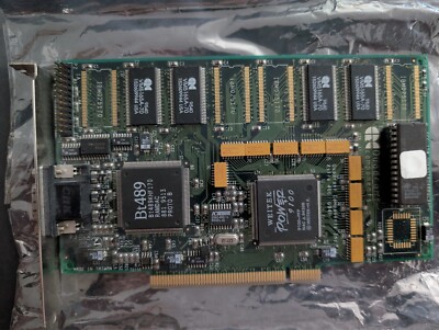 Vintage Quadrant Components Astro 400 Weitek Power 9100 PCI Video Card ...