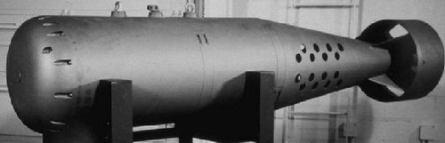 Mk-101 Lulu USA NDB Nuclear Depth Bomb Wood Model Replica Small Free ...