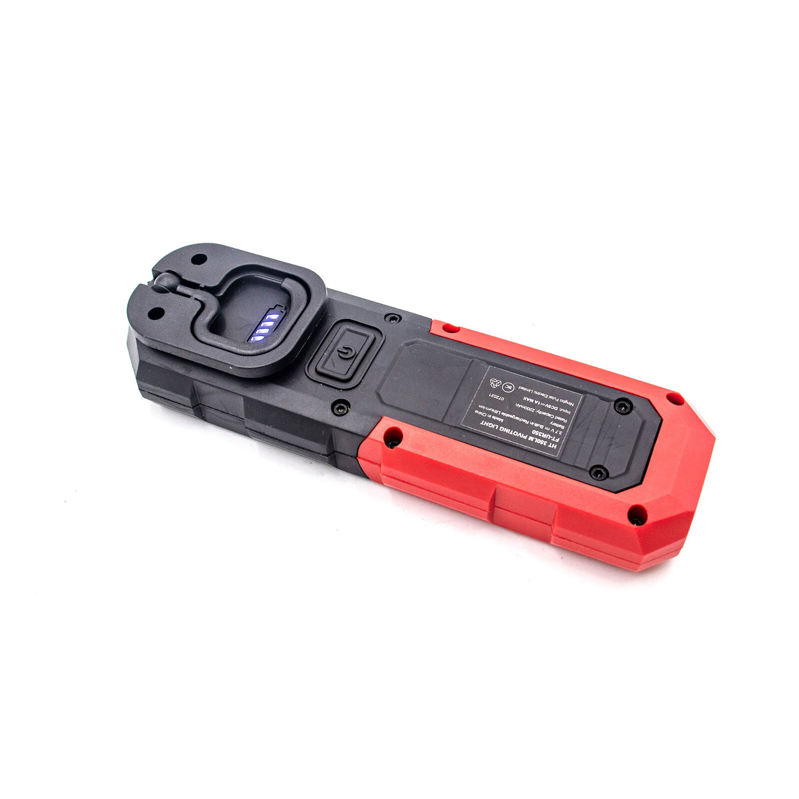 Hyper Tough 350-LUMEN RECHARGEABLE LED WORK LIGHT Magnet Pivoting ...
