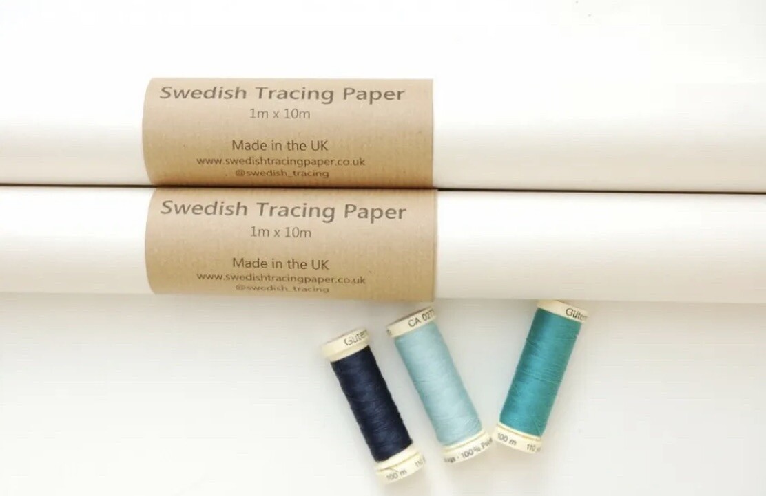 Swedish Tracing Paper 1m X 10m Roll - for Patterns Sewing Quilting and ...