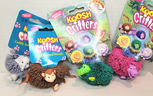 Koosh Critters Animals OddzOn Vintage 90s Collectible Nostalgia Toy ...