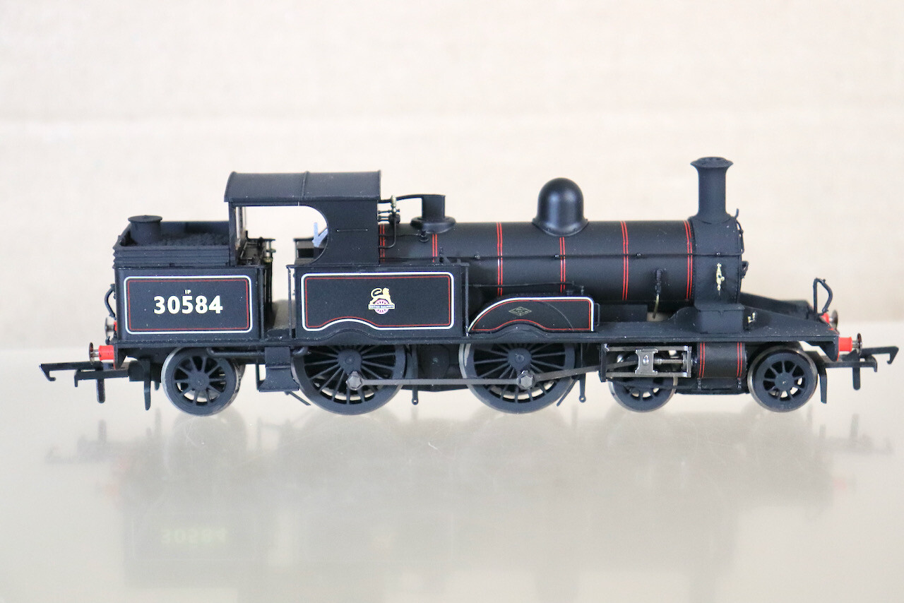 OXFORD RAIL OR76AR002 DETAILED BR 4-4-2 ADAMS CLASS 415 RADIAL TANK ...