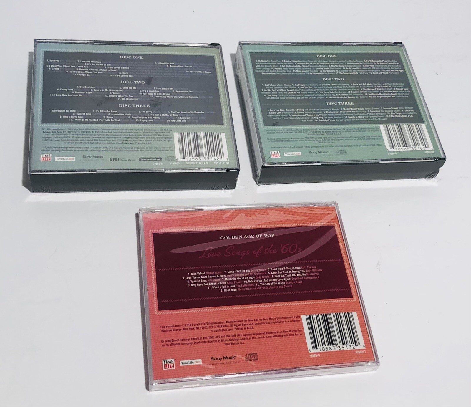 Time Life Golden Age of Pop 7 CD Set Brand New Sealed 610583351422| eBay