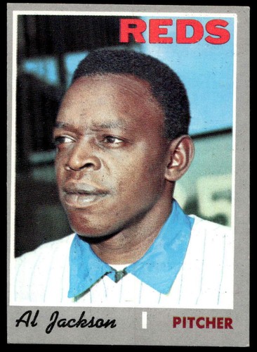 Al Jackson 1970 Topps 443 Cincinnati Reds Baseball Card | eBay