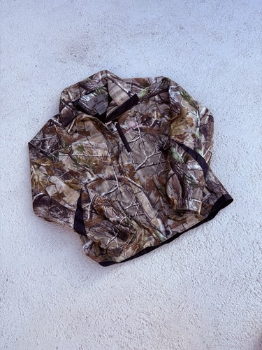 VINTAGE Game Winner Real Tree Camo Jacket Adult Medium Green Hunting ...