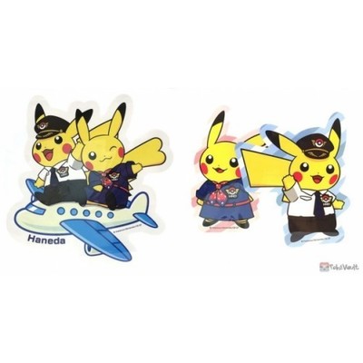Pokemon Center Pikachu Haneda Airport Japan Exclusive Stickers - Neu ...