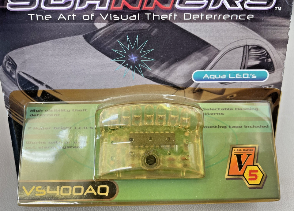 Varad Scanners, VS400AQ, Aqua LED — Works With or Without Alarm System ...