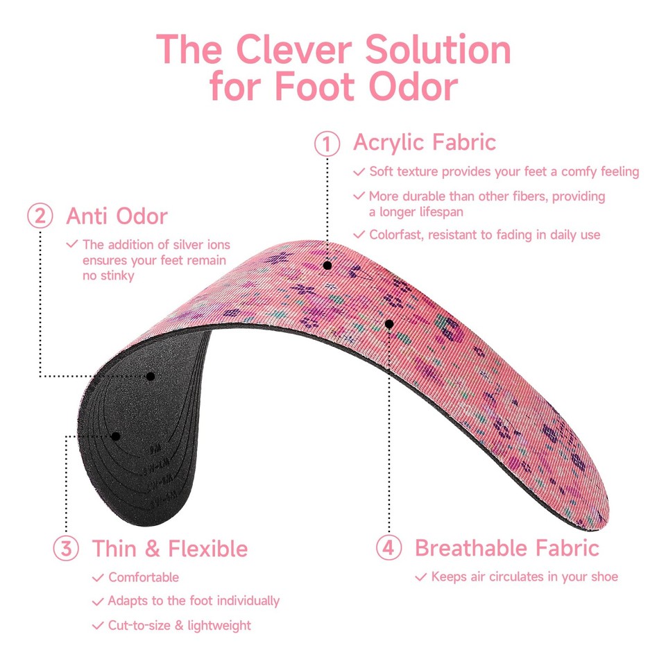 LMHCISO No Show Socks Inner Soles for Women,Barefoot Sockless unisize ...